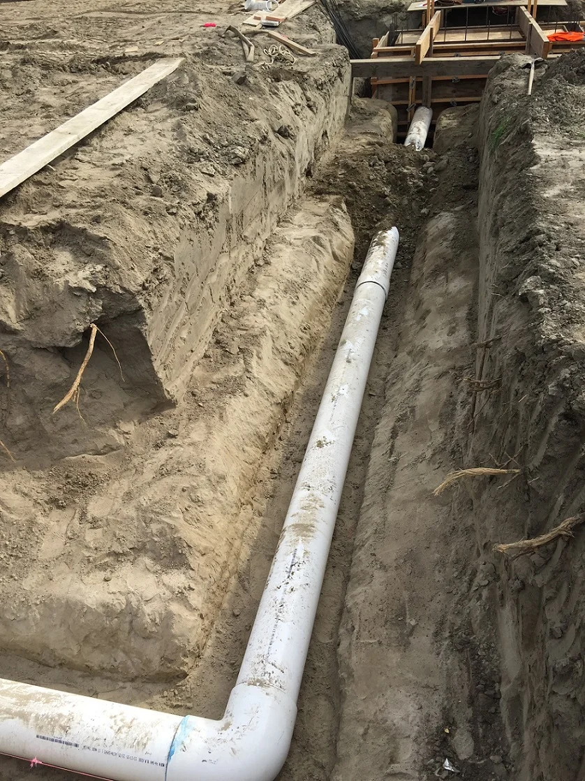 Ruby's Builder Inc. Construction — Stormwater Drains