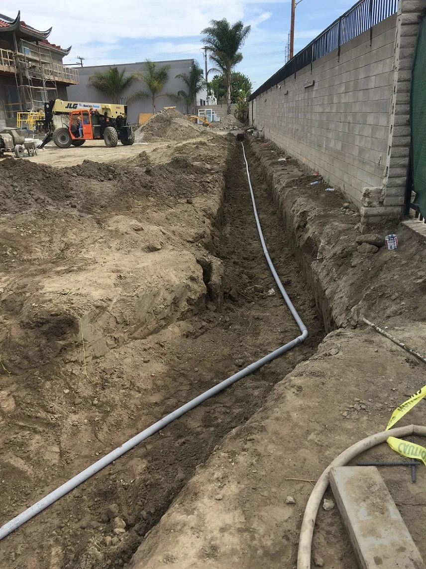 Ruby's Builder Inc. Construction — Stormwater Drains