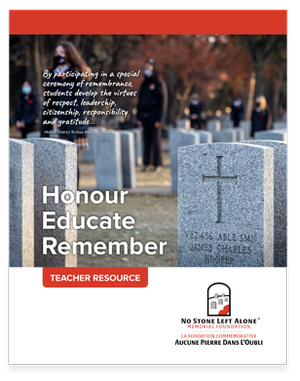 Educator Resources for Remembrance — No Stone Left Alone