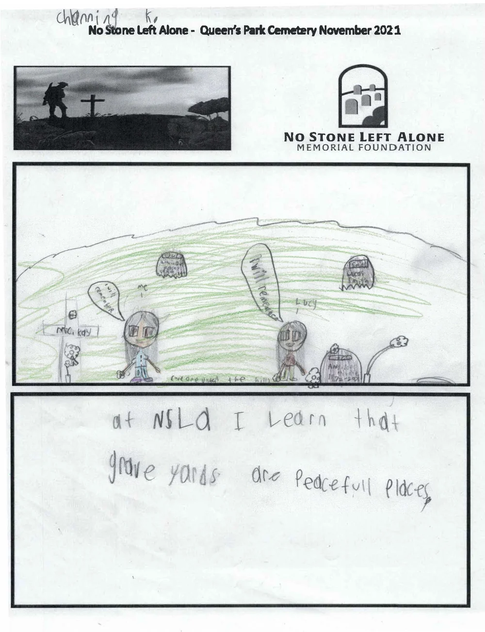 For Cemeteries — No Stone Left Alone