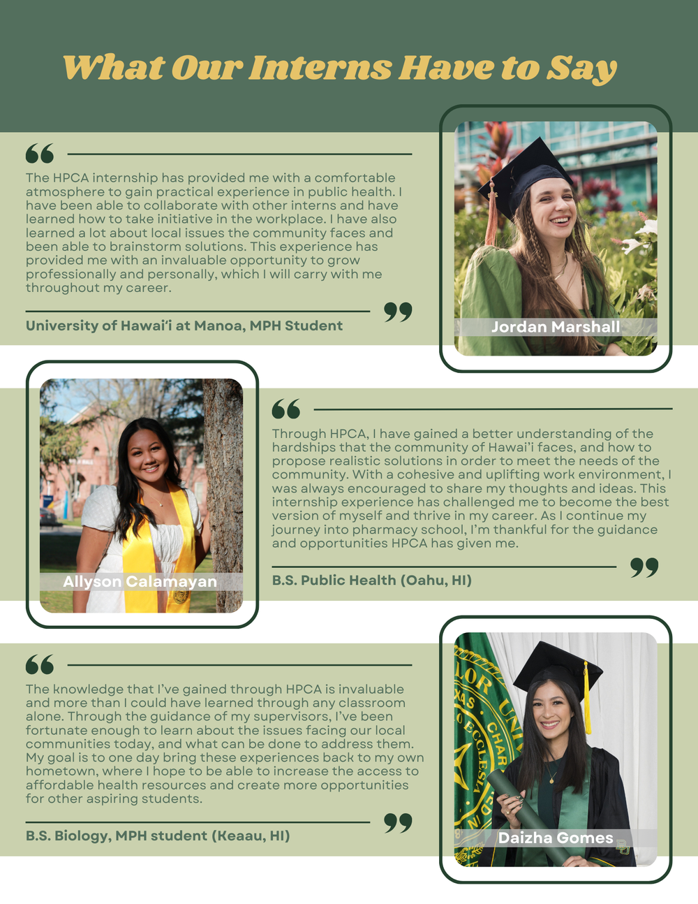 Internships — Hawaii Primary Care Association