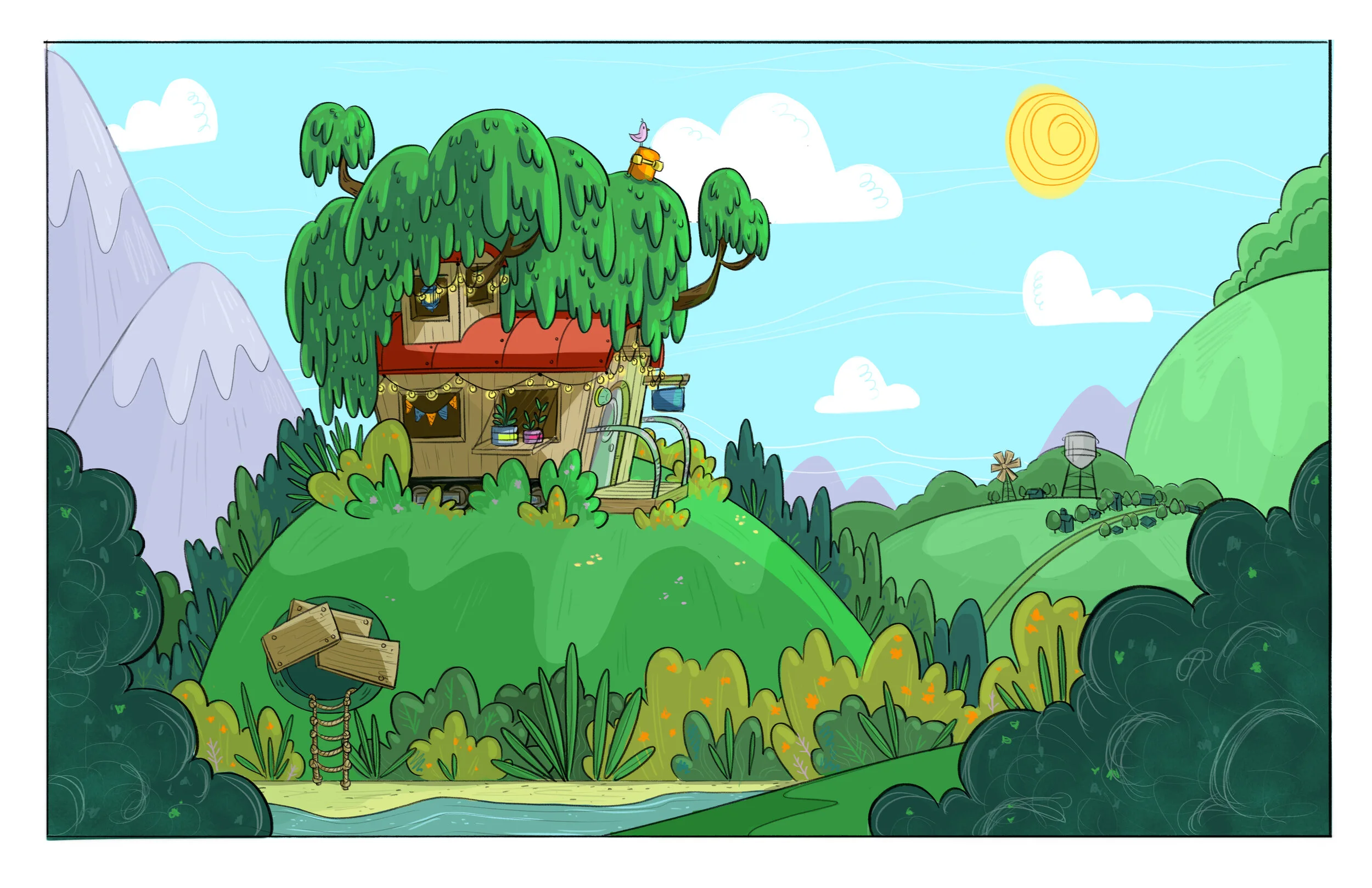 Visual Development — illustrations by annie E