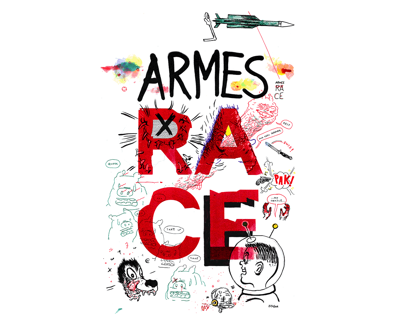 Armes Race — Jason Coscia: Art Director and Illustrator