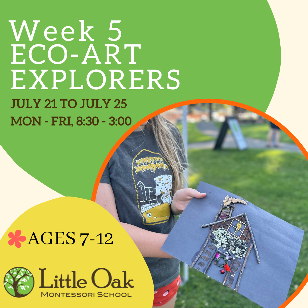 Little Oak Summer Camps- Week Five — Little Oak Montessori