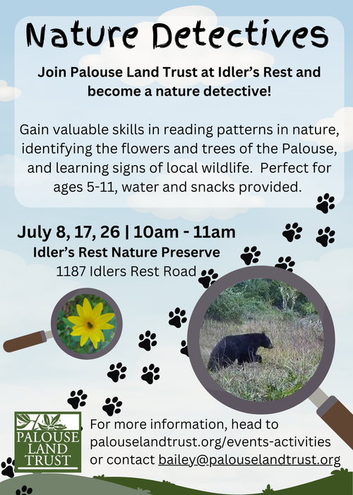 Nature Detectives — Palouse Land Trust
