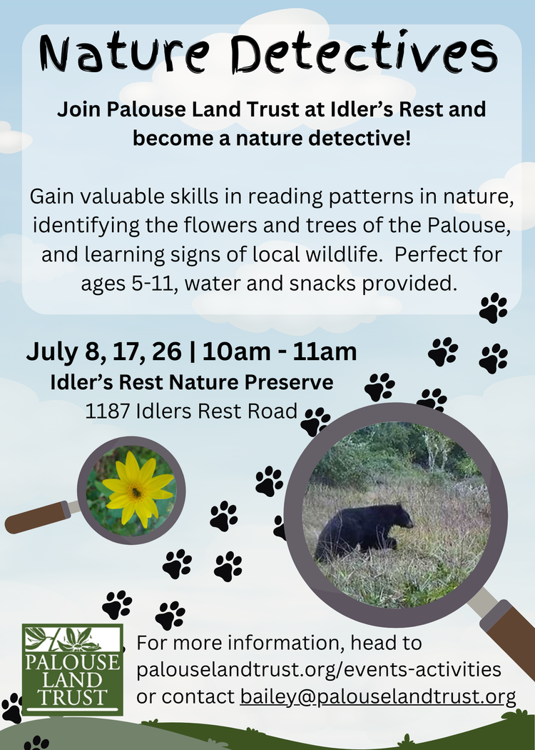 Nature Detectives — Palouse Land Trust