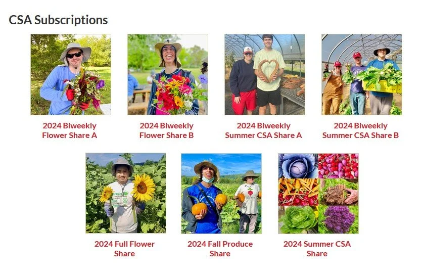 Eat Veggies. Support Disability Employment. Sign Up for Our CSA. — A ...