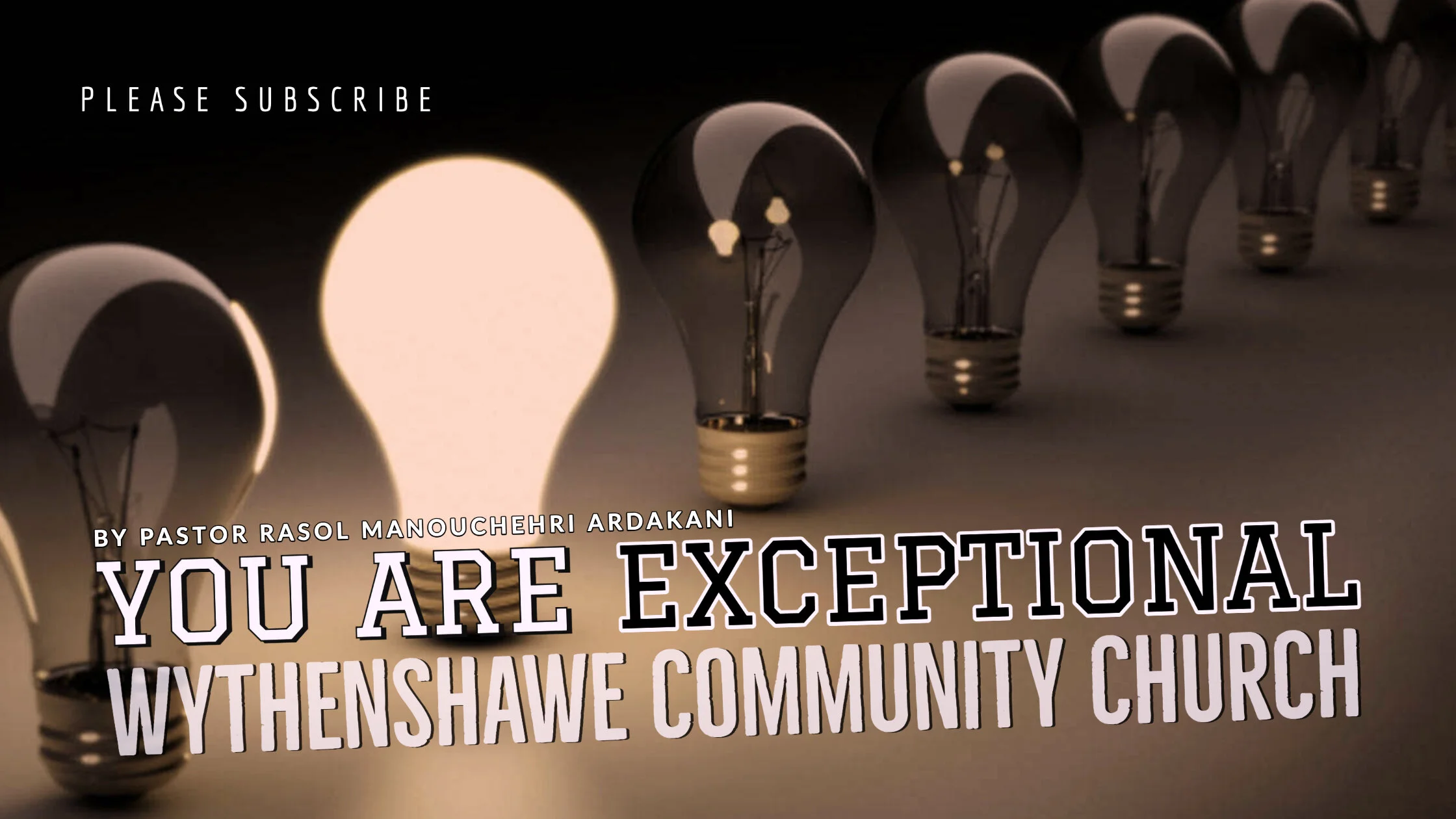 You are Exceptional — All Nations Community Church Wythenshawe ...