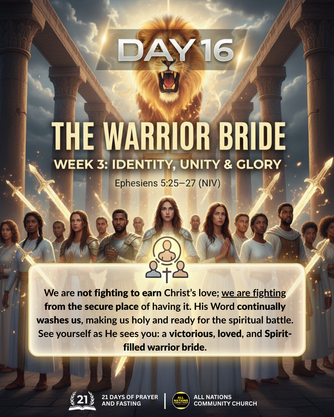 Day 16 – The Warrior Bride | 21 Days of Prayer & Fasting | 2026 — All ...