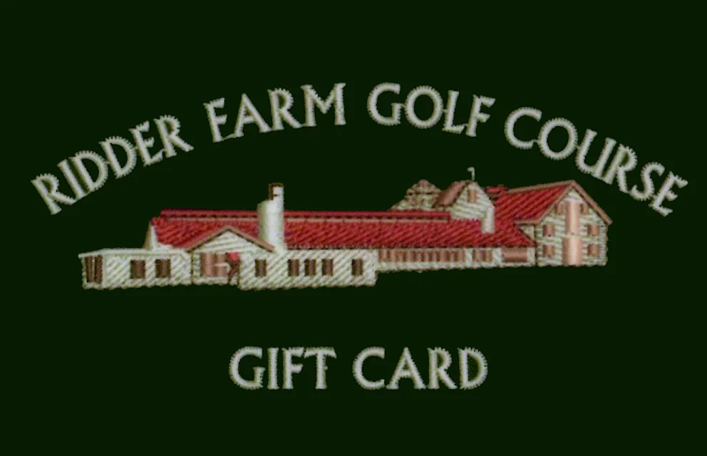 Pro Shop — Ridder Farm Golf Course