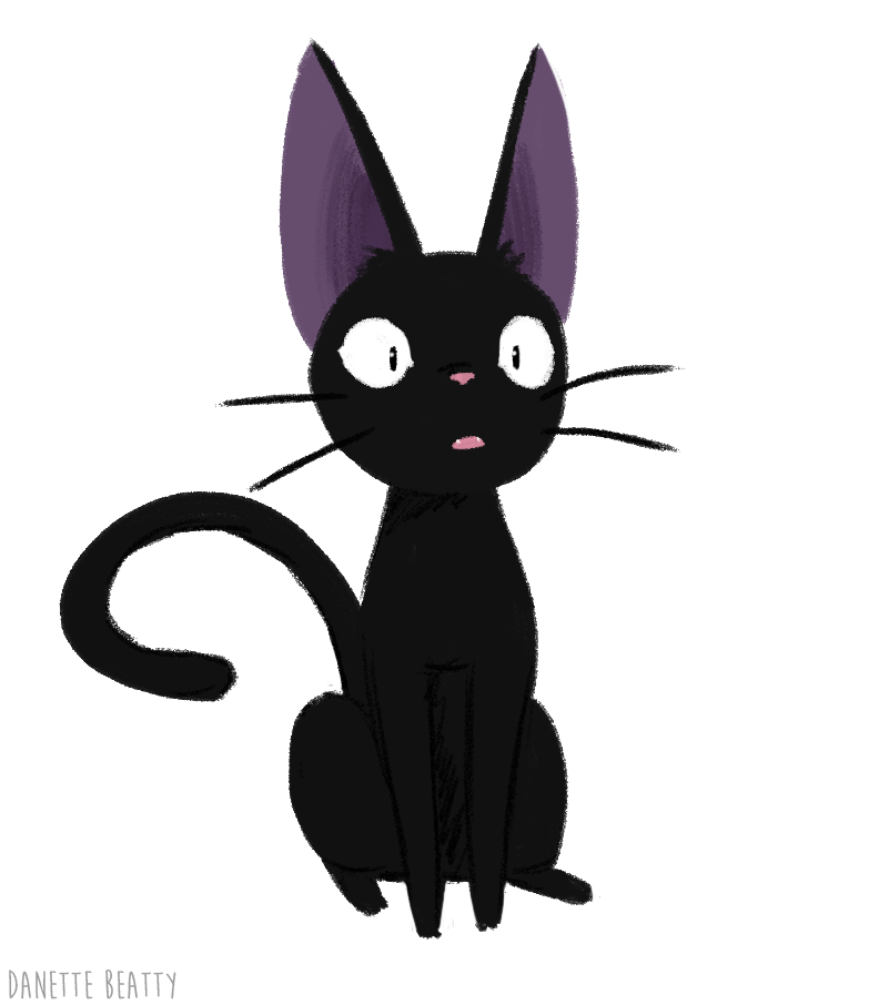 Kikis Delivery Service Cat