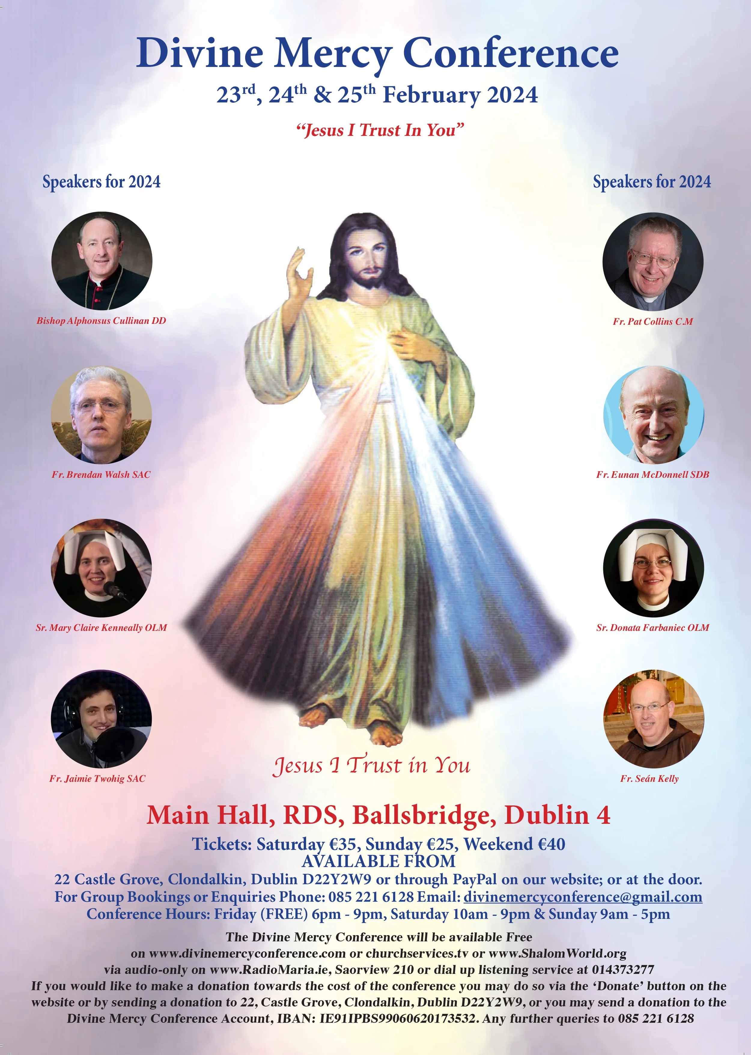 Programme of Events — Divine Mercy Conference
