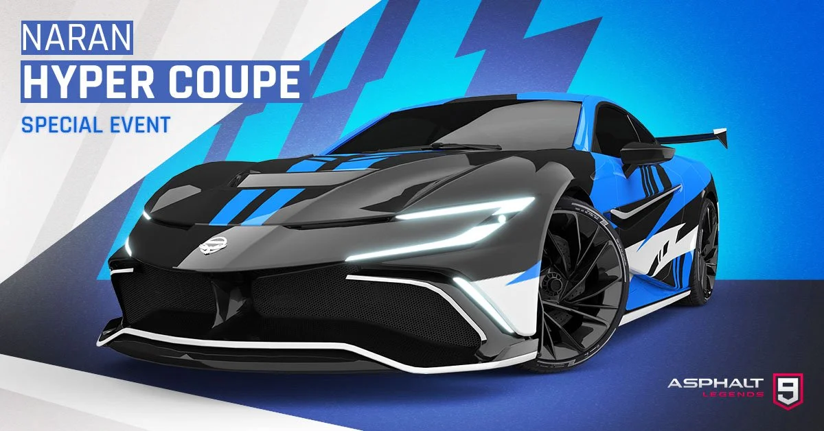 The Naran Hyper Coupe Debuts in Asphalt 9 — Naran Automotive