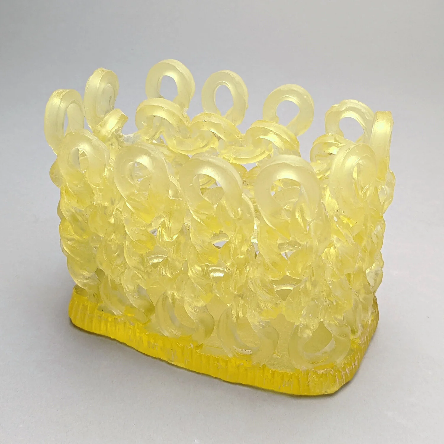 Carol Milne — knitted glass artwork by Carol Milne available to ...
