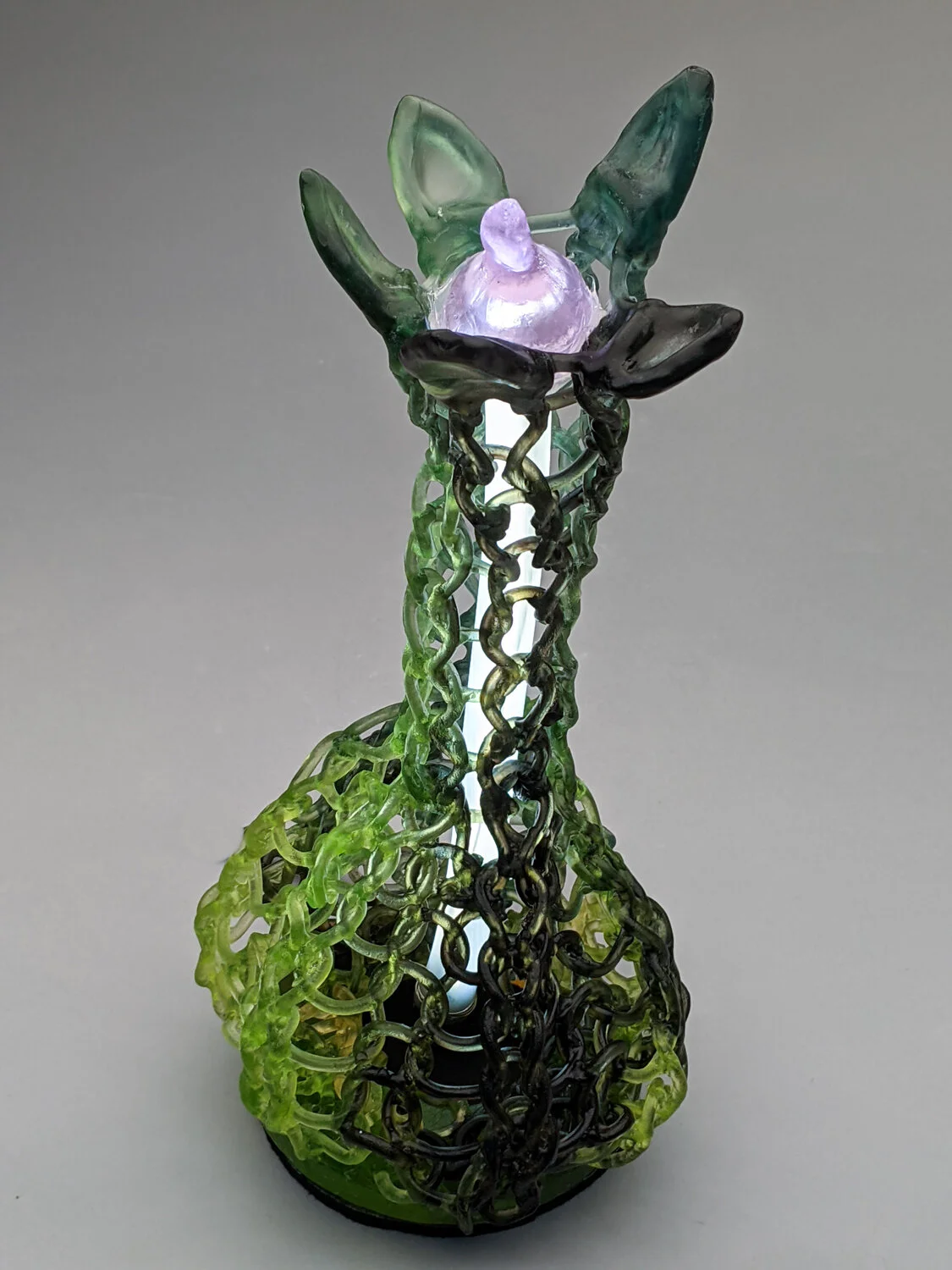 Carol Milne — knitted glass artwork by Carol Milne available to ...