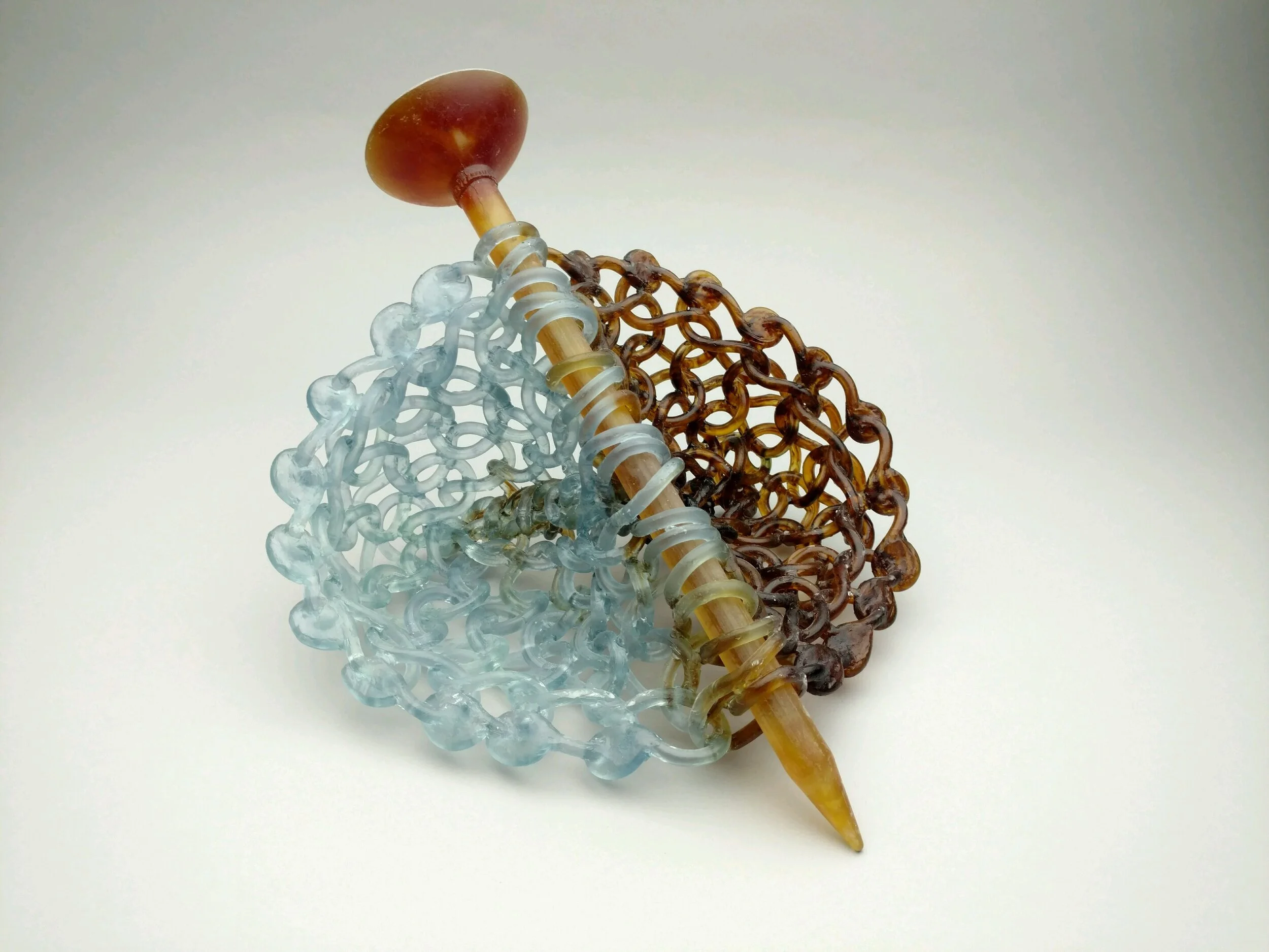 Carol Milne — knitted glass artwork by Carol Milne available to ...