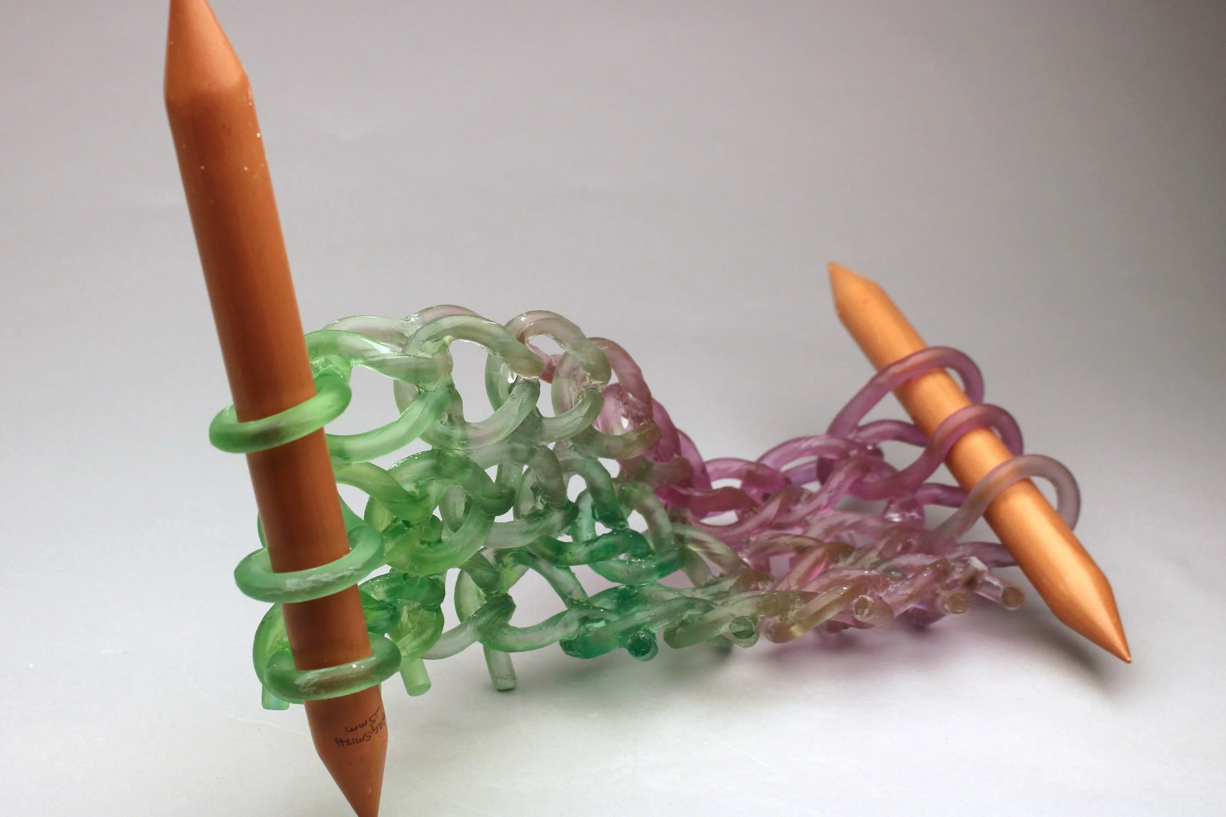 Carol Milne — knitted glass artwork by Carol Milne available to ...