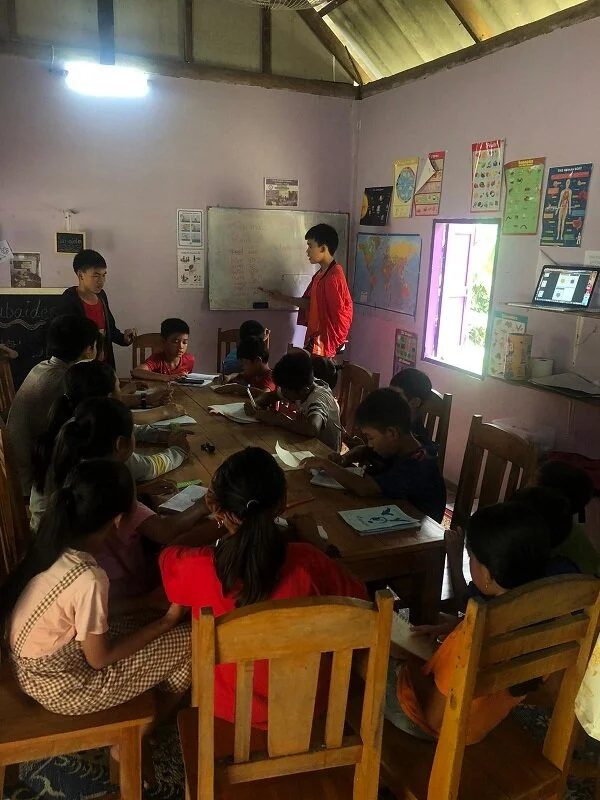 Lao students become teachers! — Laos Buffalo Dairy
