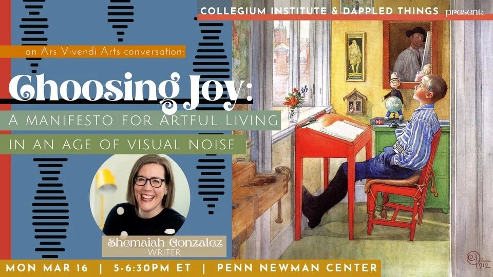 Event: Philadelphia Choosing Joy: A Manifesto for Artful Living in an ...