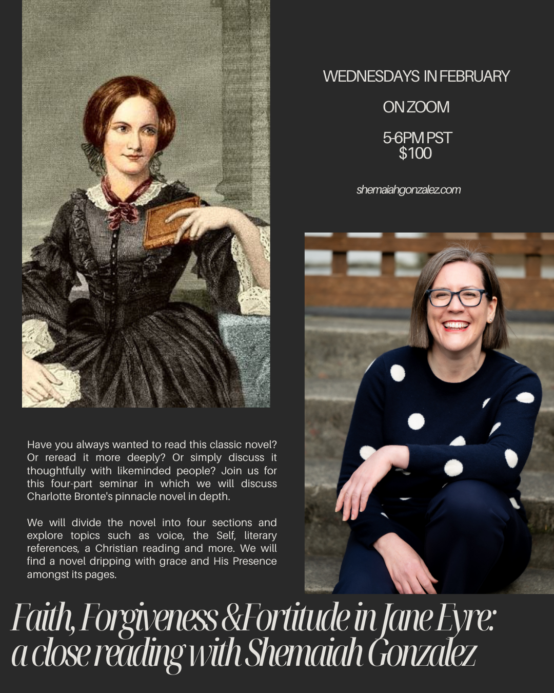 Faith, Forgiveness and Fortitude in Jane Eyre — Shemaiah Gonzalez