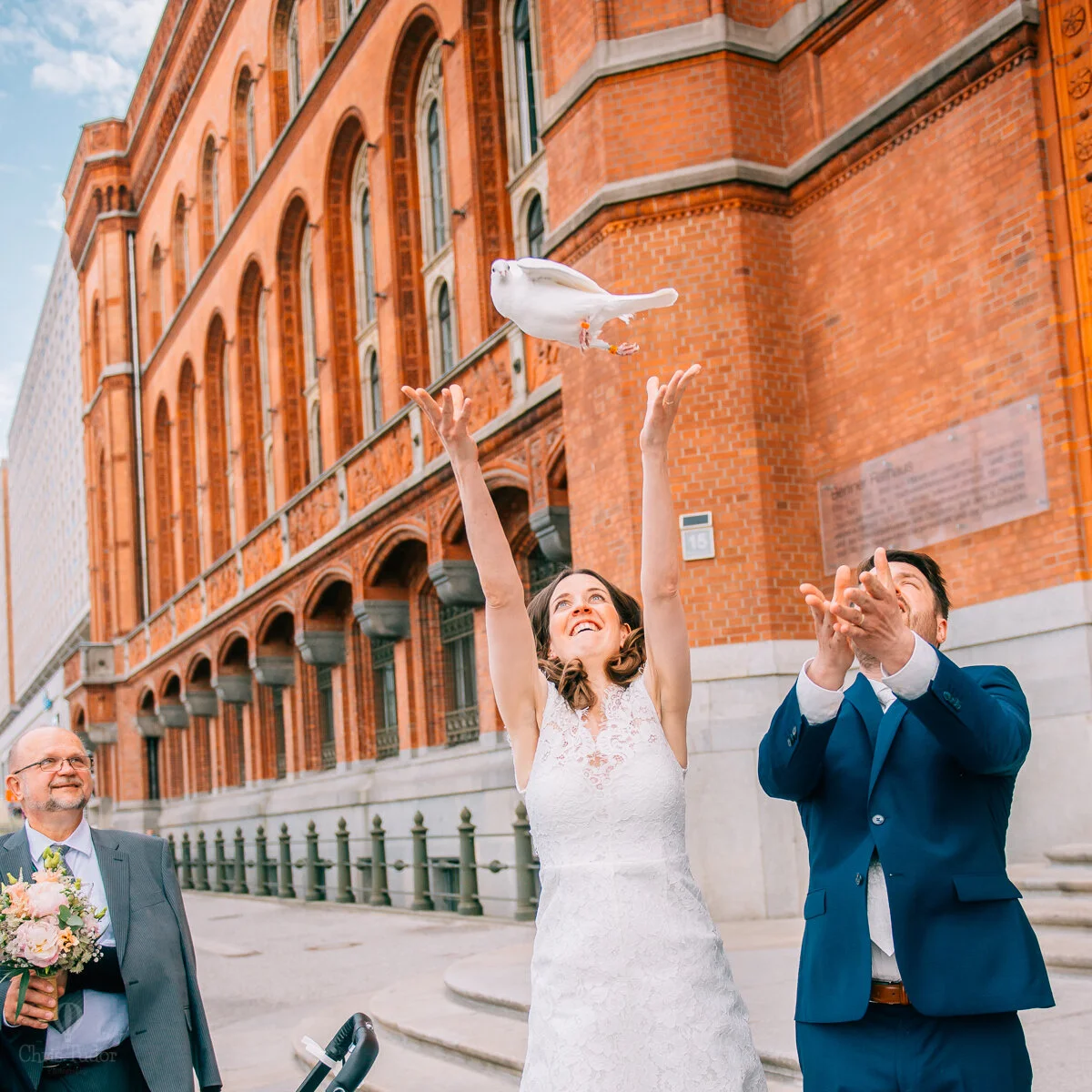 Wedding in the Red City Hall, Berlin — Chris Tudor