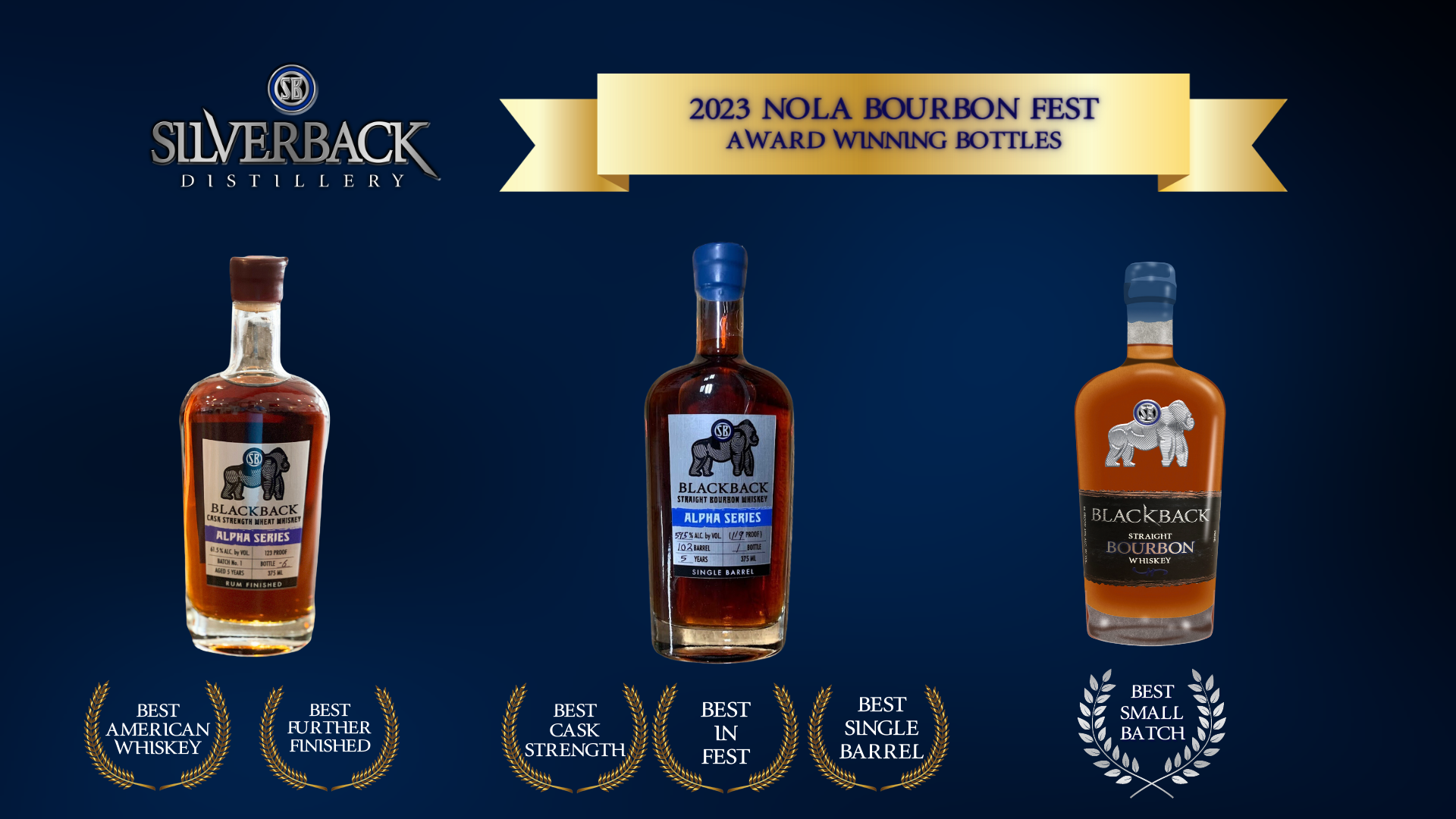 Virginia Distillery Stuns the New Orleans Bourbon Festival — Silverback ...