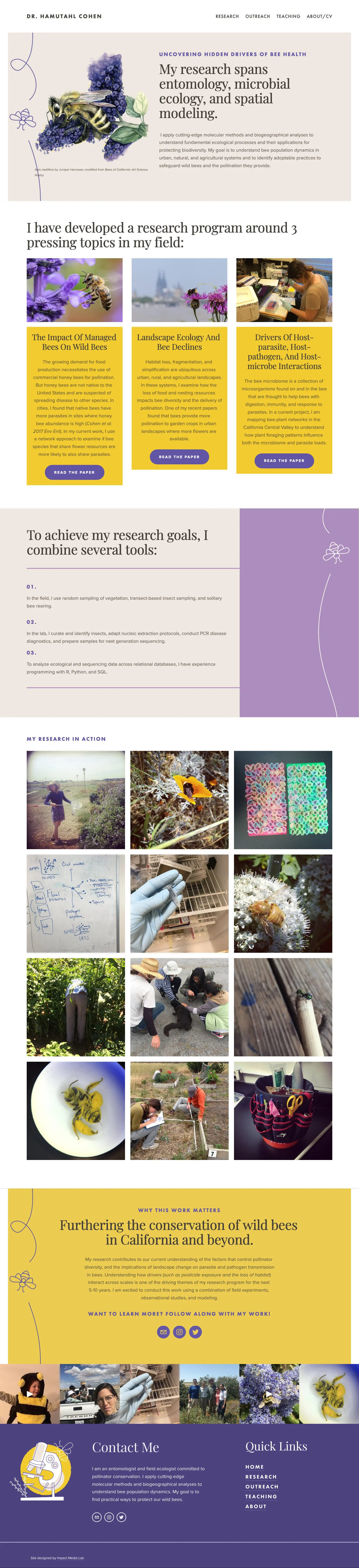 The Future Cohen Lab — Impact Media Lab | For Bigger, Bolder Science