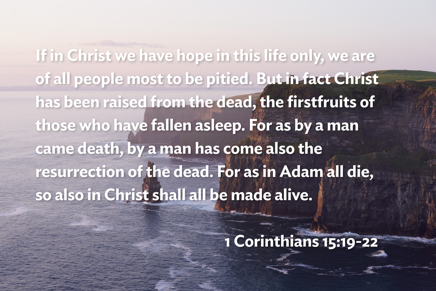 Christ Our Hope in Life and Death - April 2020 — New Covenant Church