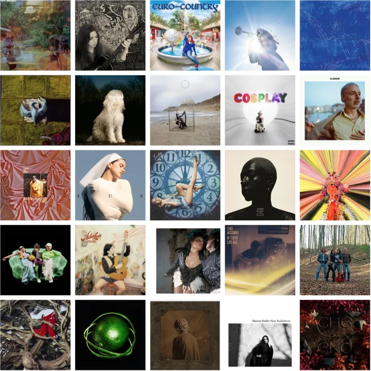 Favourite albums of 2025 - Part Three — Song Bar