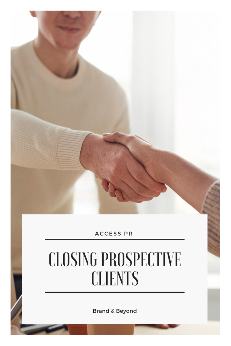 Closing Prospective Clients — Access Consulting & Co.