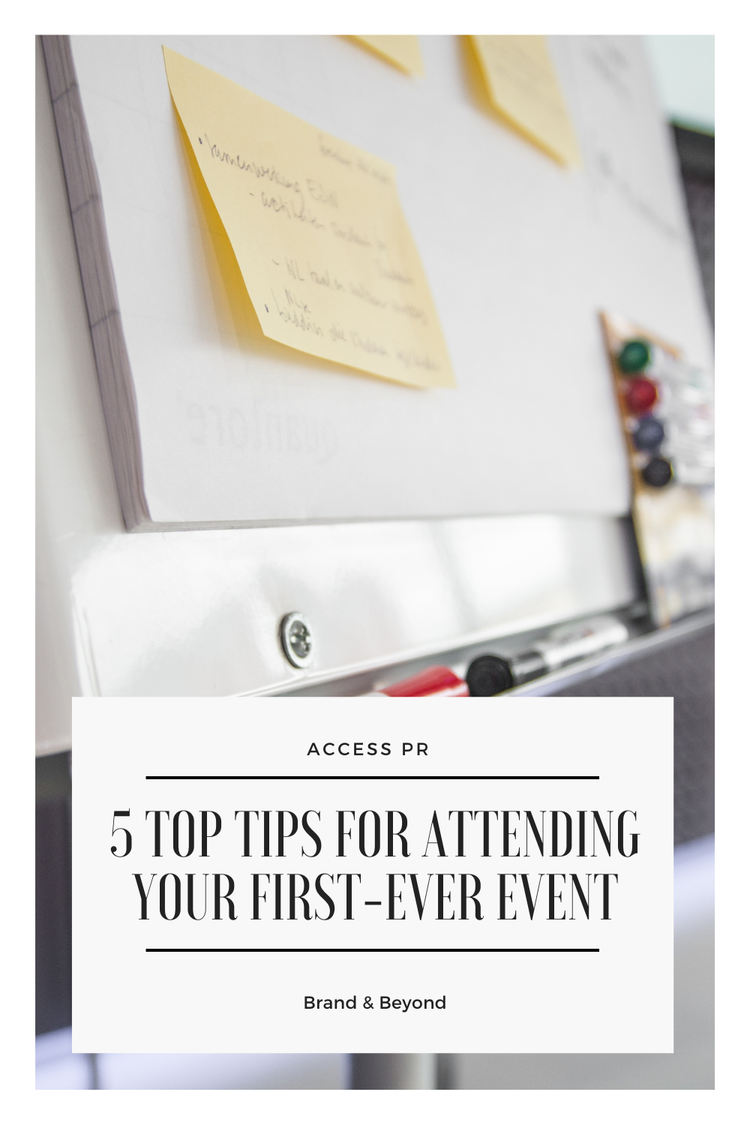 5 Top Tips For Attending Your First-Ever Event — Access Consulting & Co.