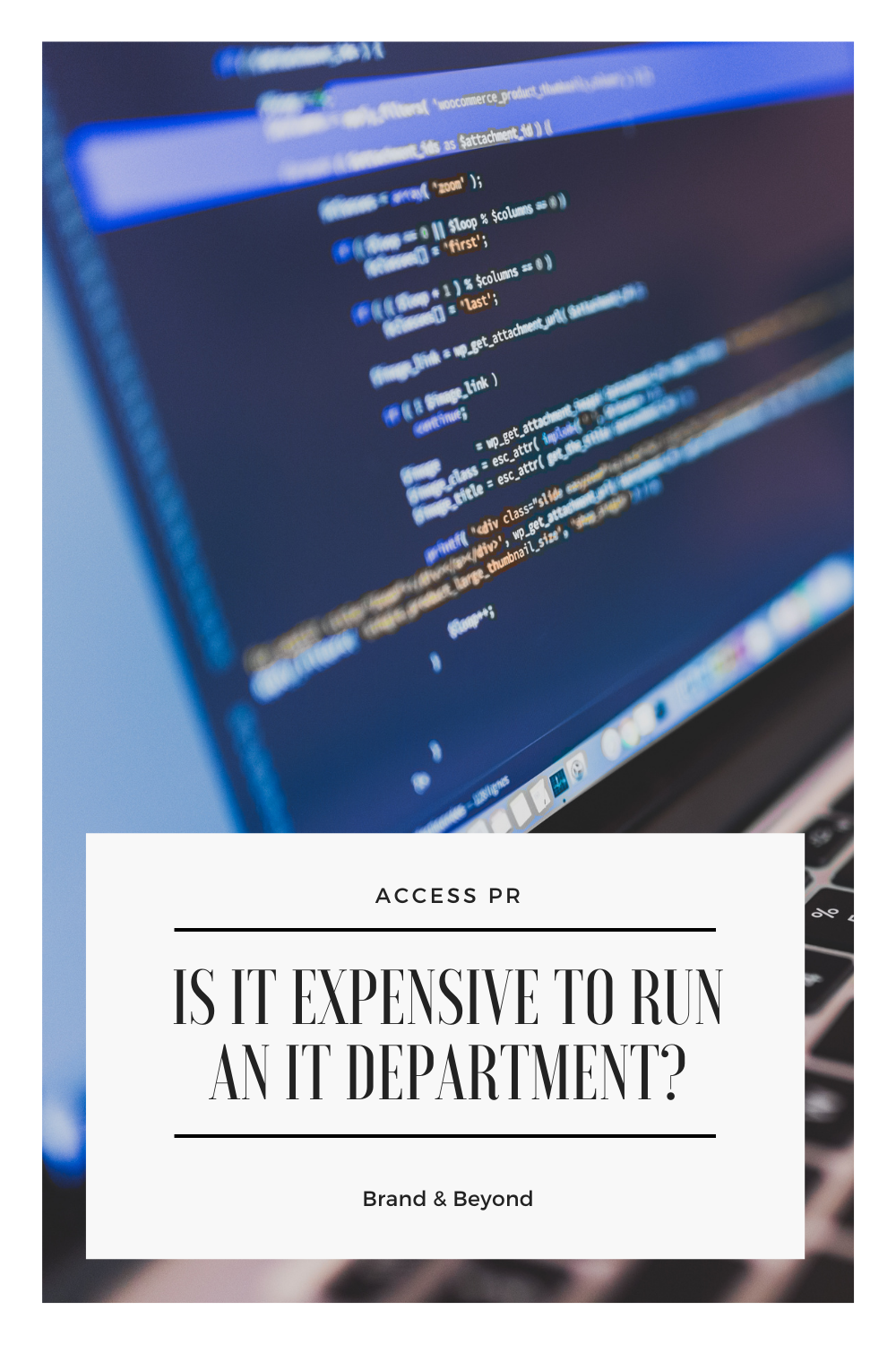 Is It Expensive To Run An IT Department? — Access Consulting & Co.
