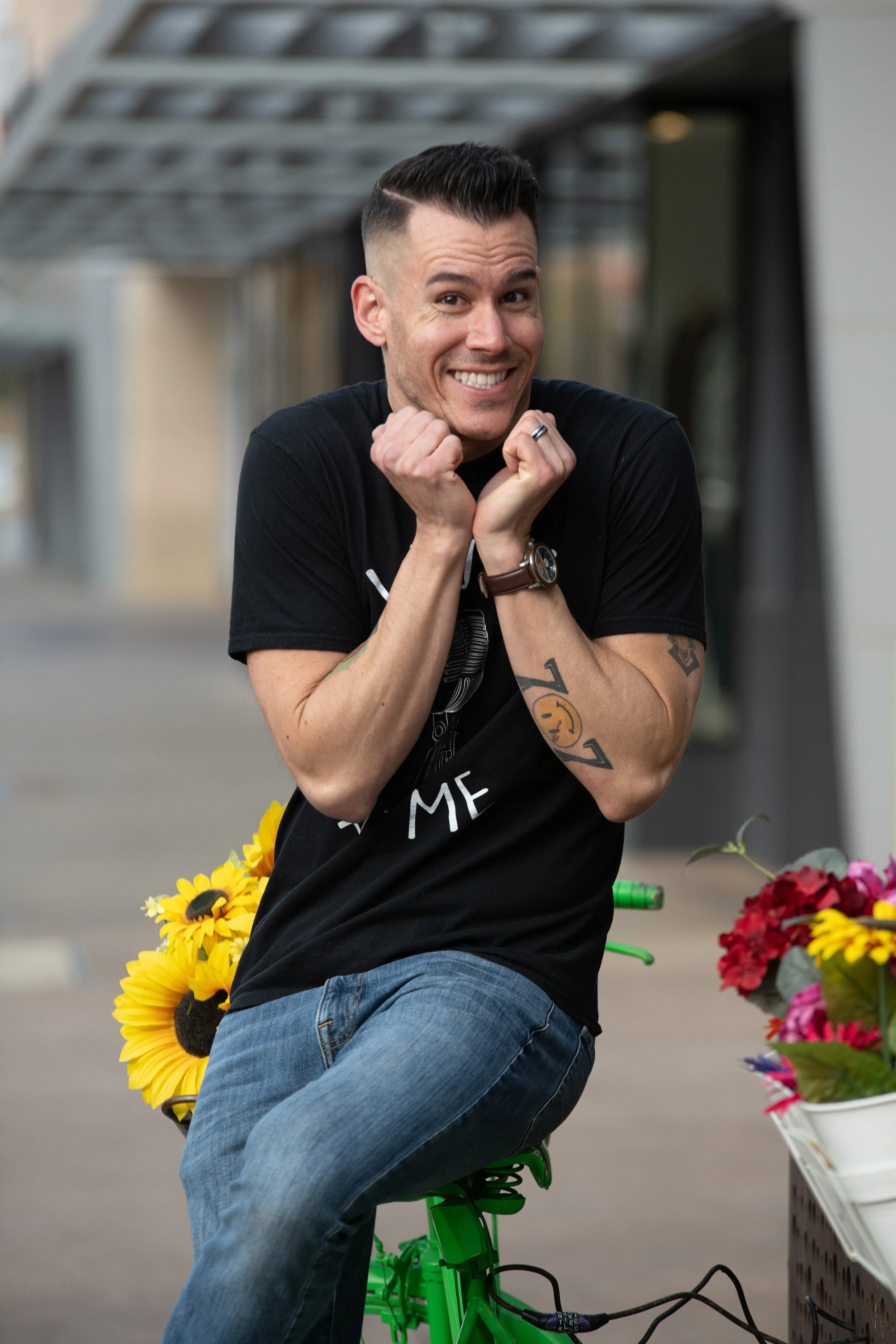 Comedian Myles Weber