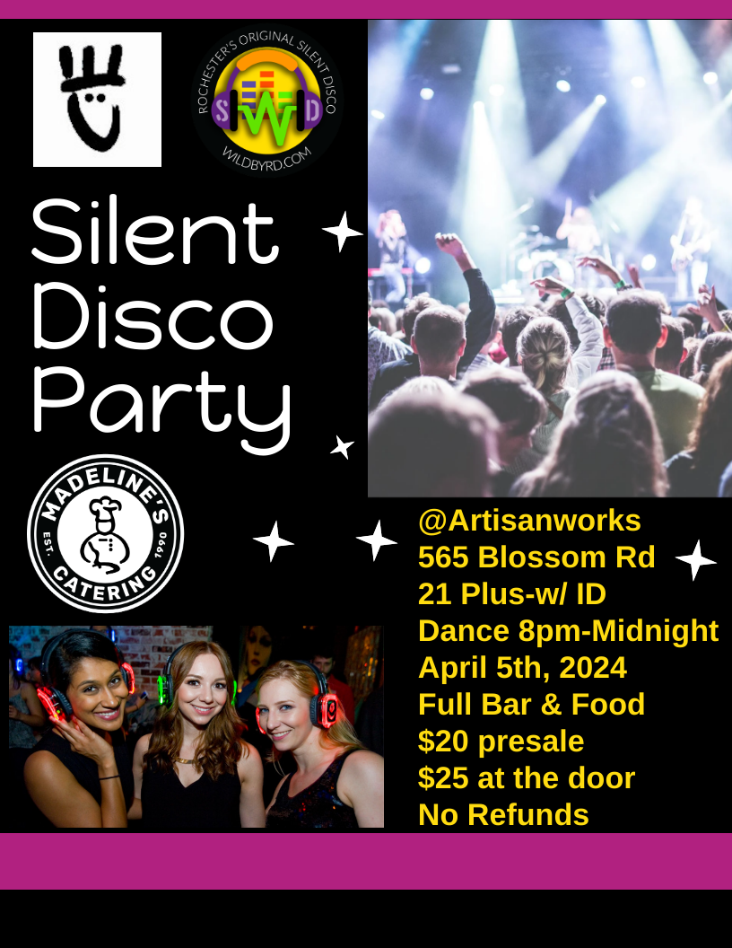 Silent Disco Party at Artisanworks — Madeline's Catering