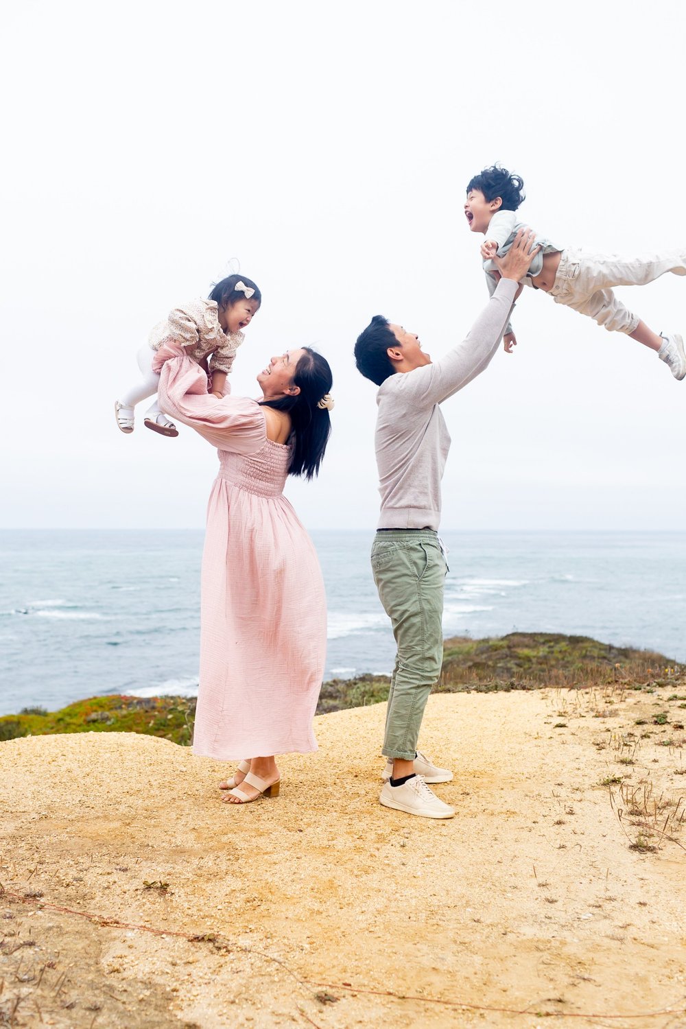 Half Moon Bay Family Mini | The Yan Family — Veronica Chou Photography