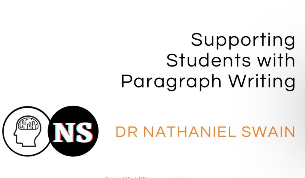 Dr Nathaniel Swain
