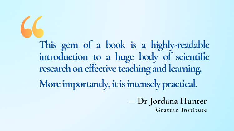 Book - Harnessing the science of learning — Dr Nathaniel Swain