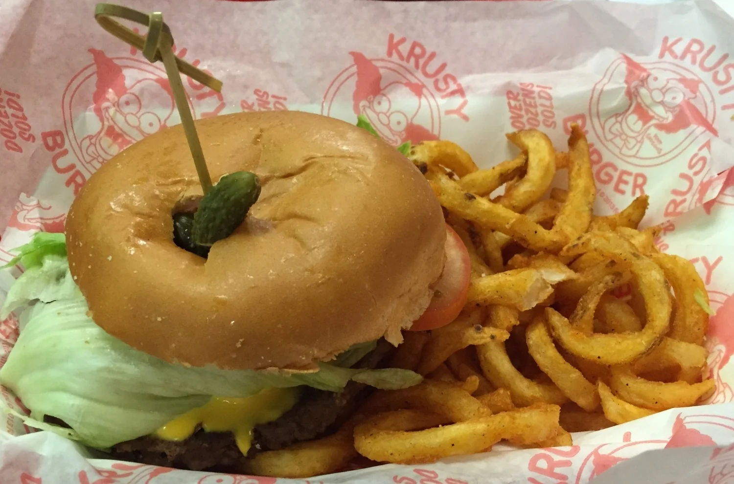 Krusty Burger Clogger