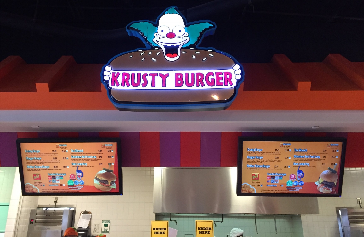 Krusty Burger Real Life