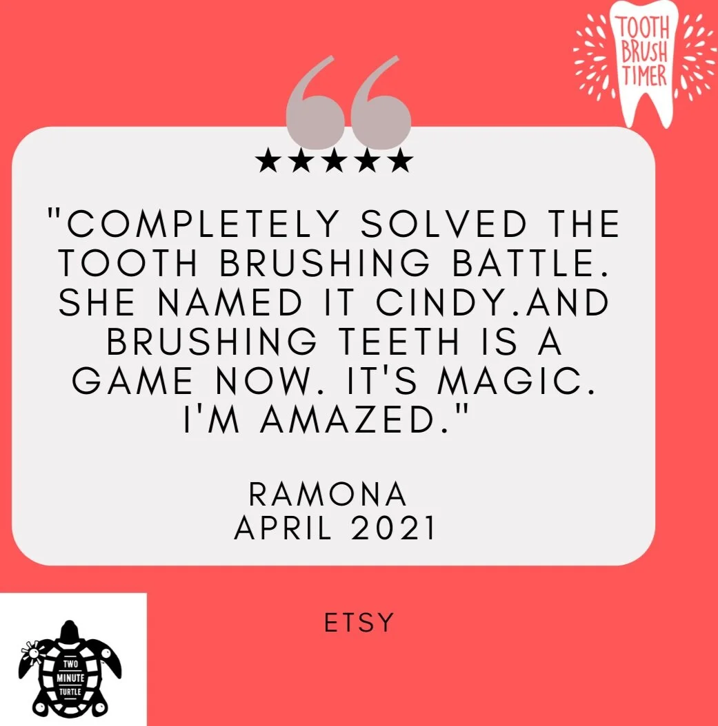 Two Minute Turtle Timer for brushing teeth