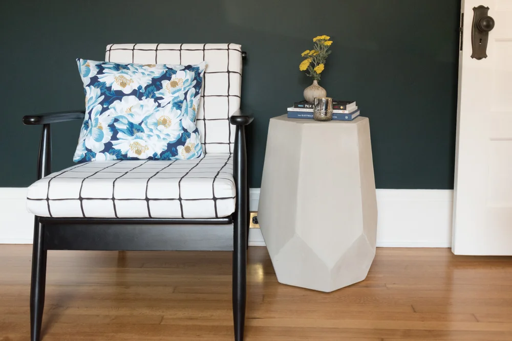 One Room Challenge Week 5 - Giving a Chair a Facelift — The Gold Hive