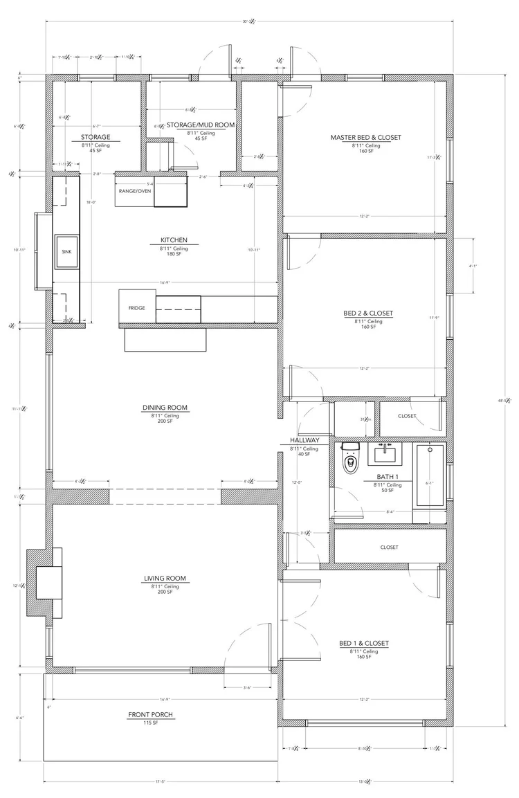 Our 1400 Square Foot Home - How We Live & What We Store — The Gold Hive