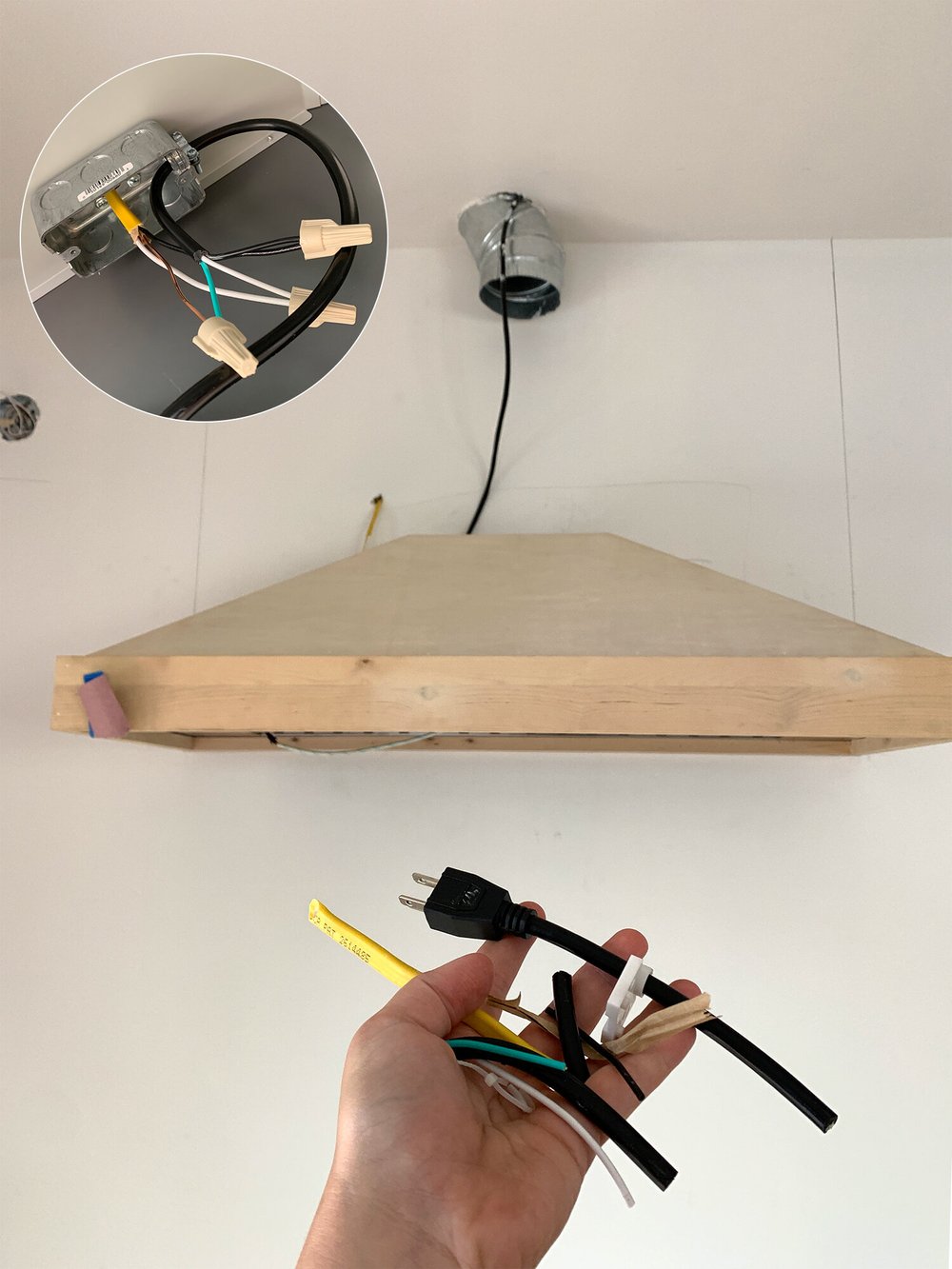 I Built A Custom Range Hood Surround! — The Gold Hive