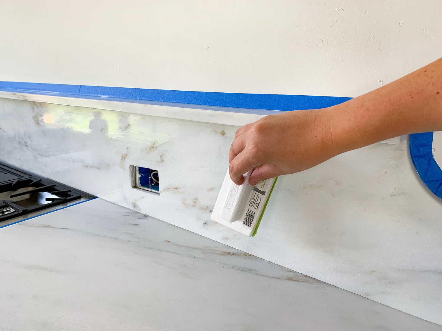 How To Seal Marble Countertops: A One-Time Application I Haven't ...