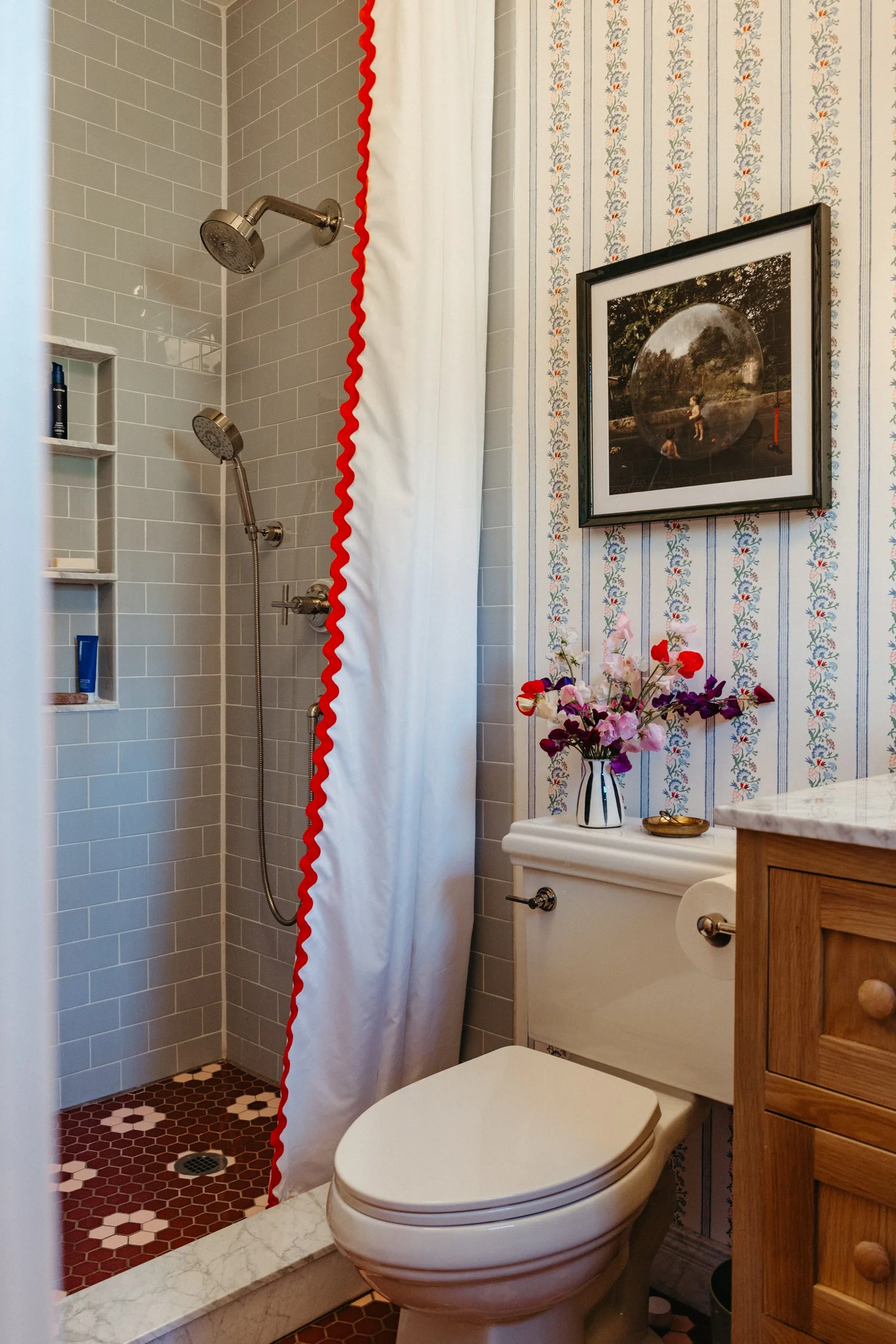 Colorful Primary Bathroom Addition Reveal — The Gold Hive