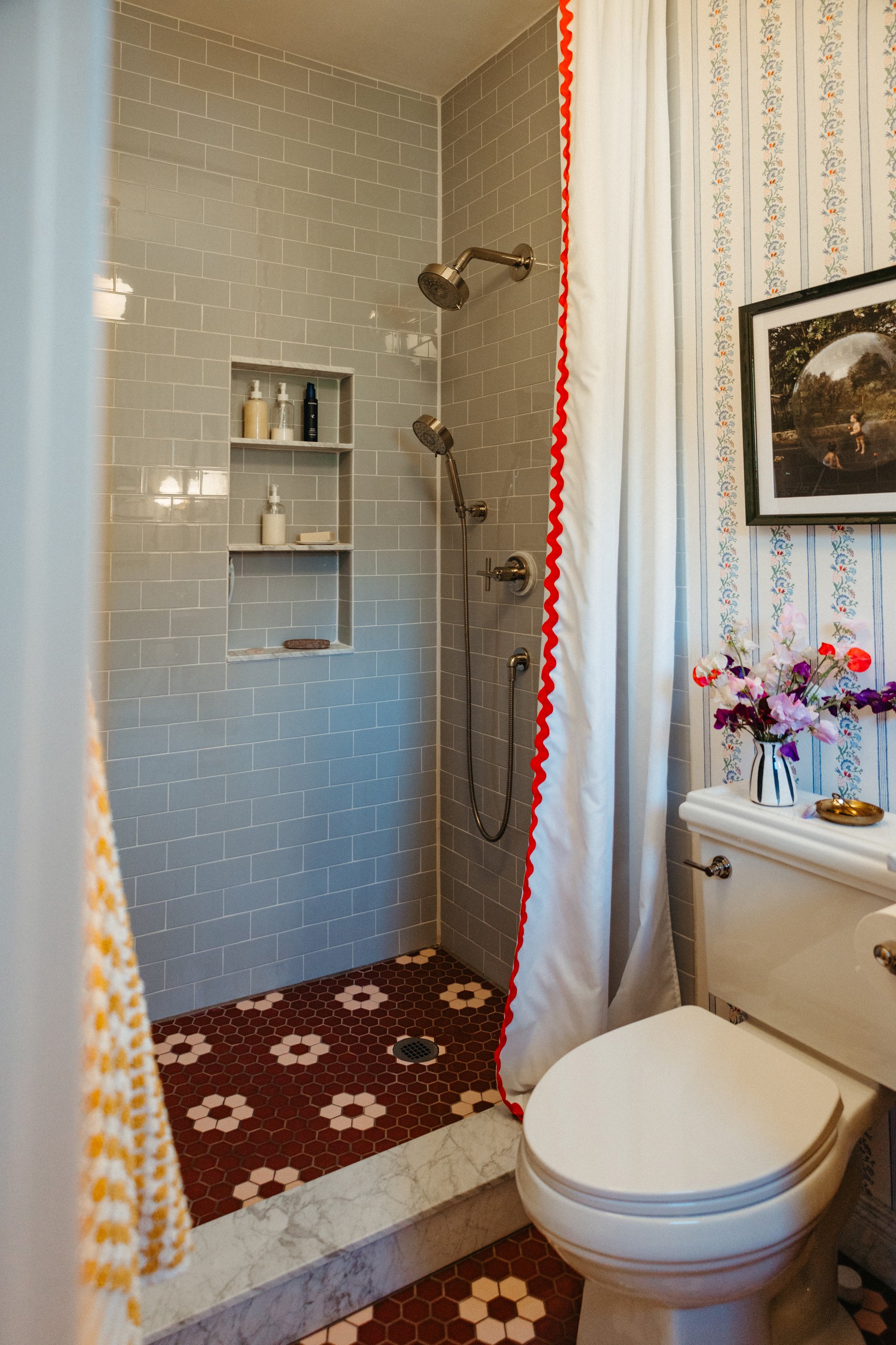 Colorful Primary Bathroom Addition Reveal — The Gold Hive