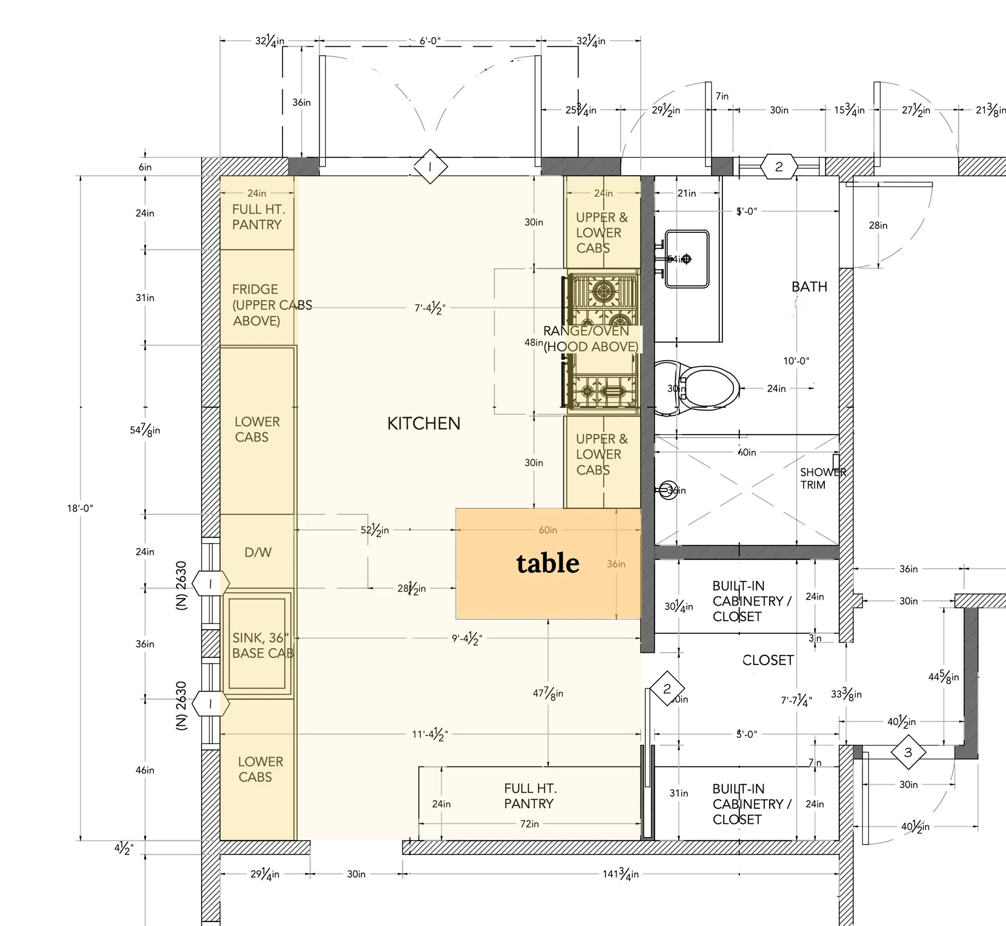 Adding Old Charm To A New Kitchen: Converting a Vintage Table — The ...