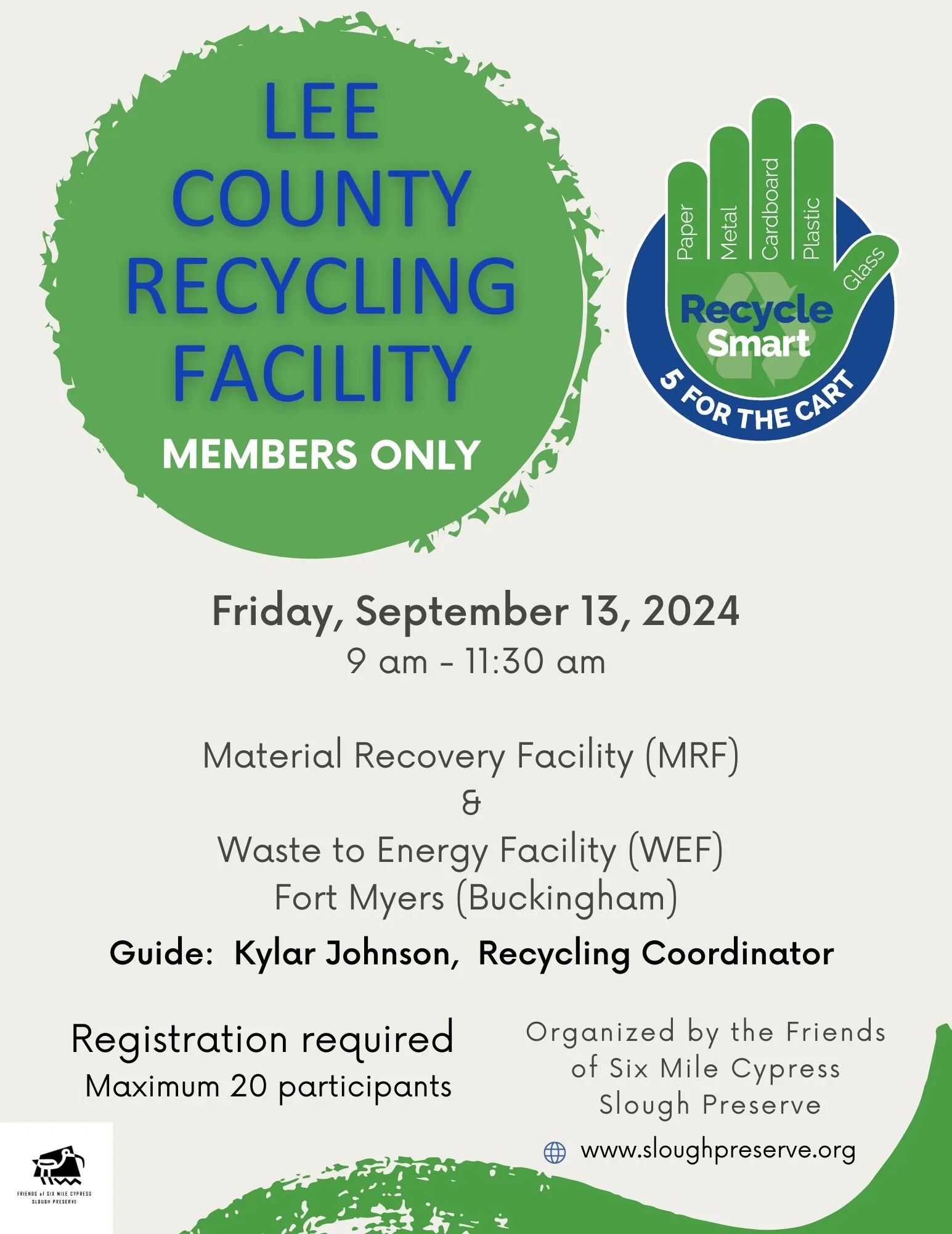 Programs - Members Only — Slough Preserve