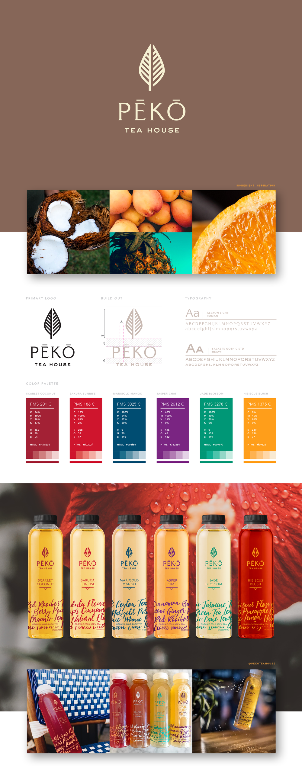 Peko Tea House — WHISKEY AND BRANDING