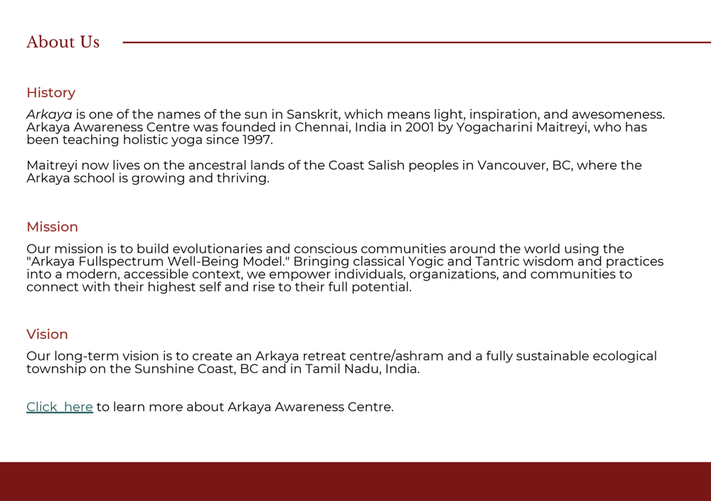 Arkaya Yoga – Decolonized Yoga & Tantra Online Community in Vancouver
